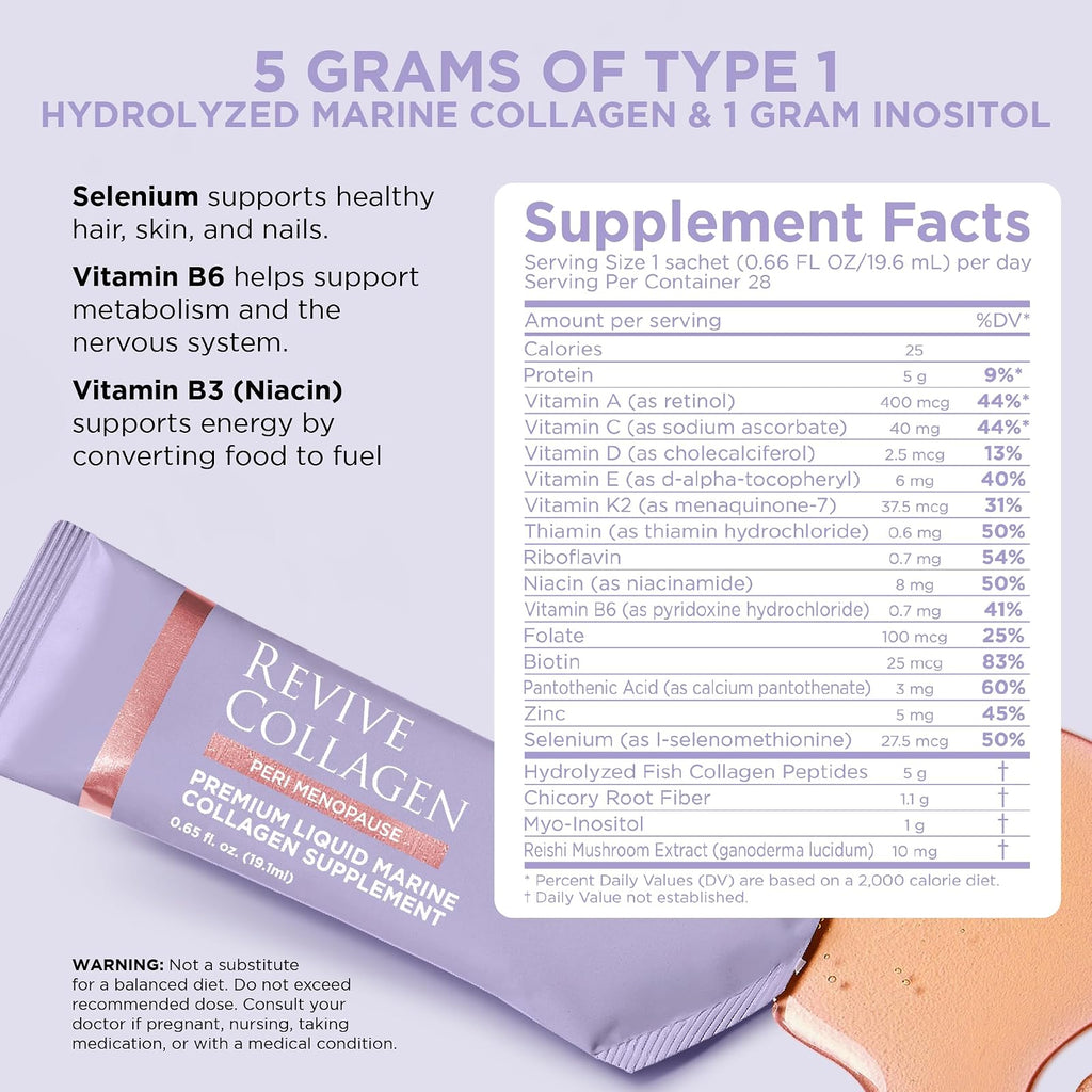 Revive collagen beauty supplement