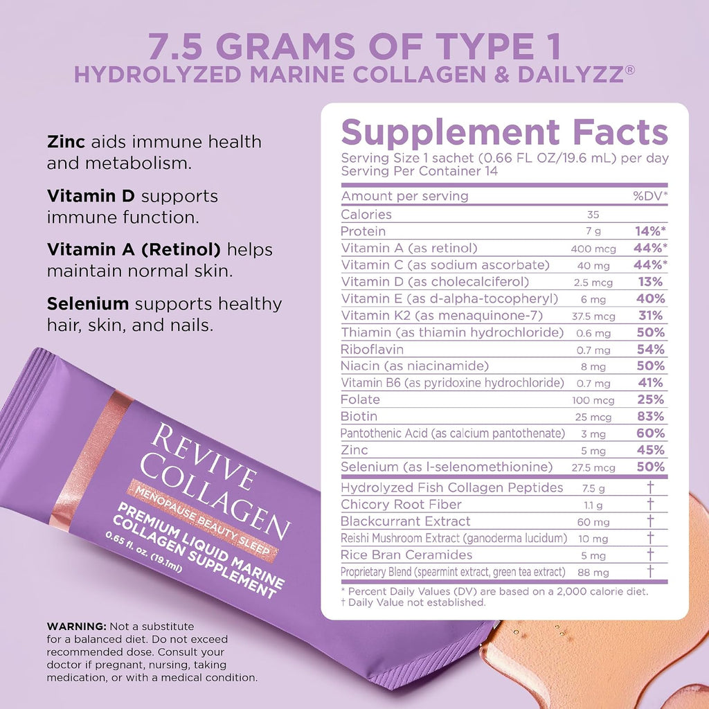 Revive collagen for youthful glow
