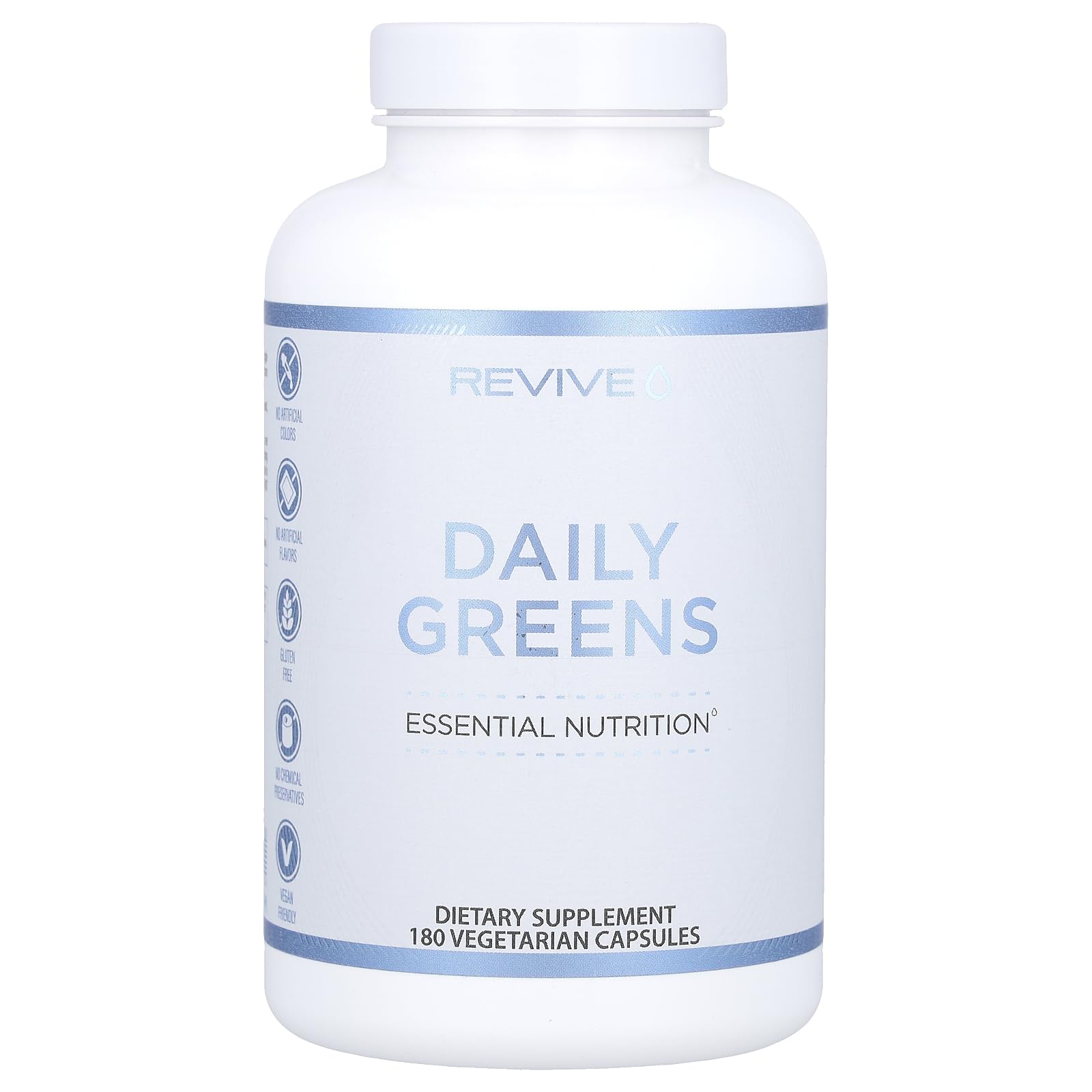 Revive Daily Greens vegetarian capsules