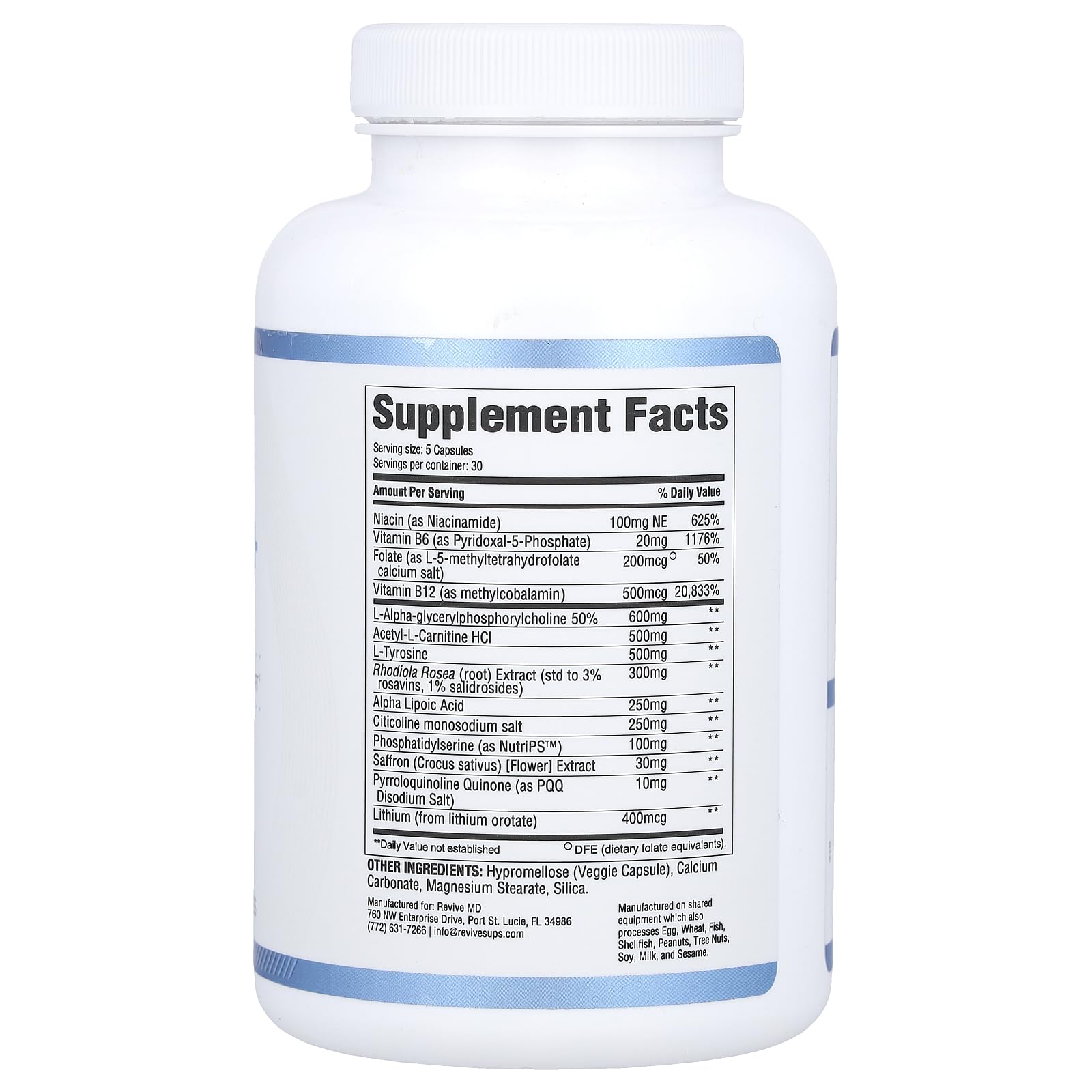 Revive MD blended vitamin benefits