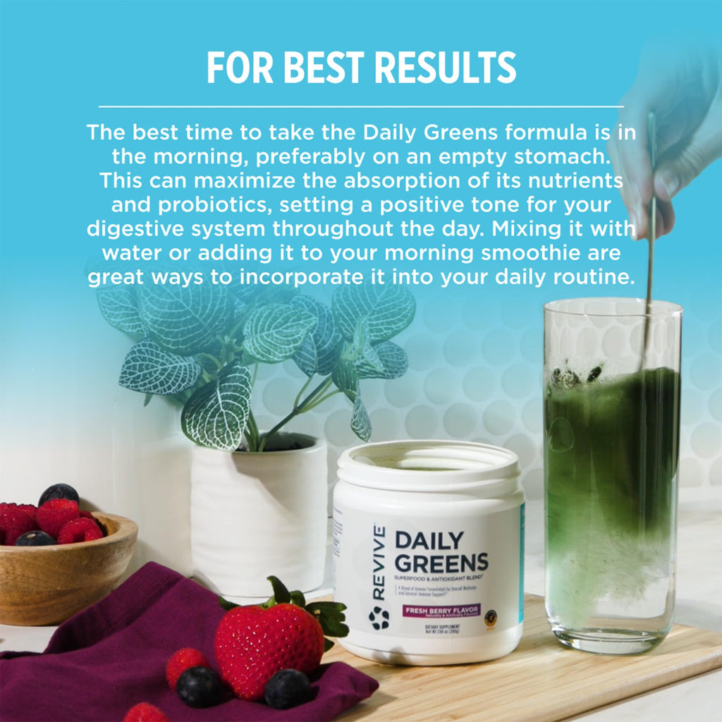 Revive MD Daily nutrient-packed supergreens