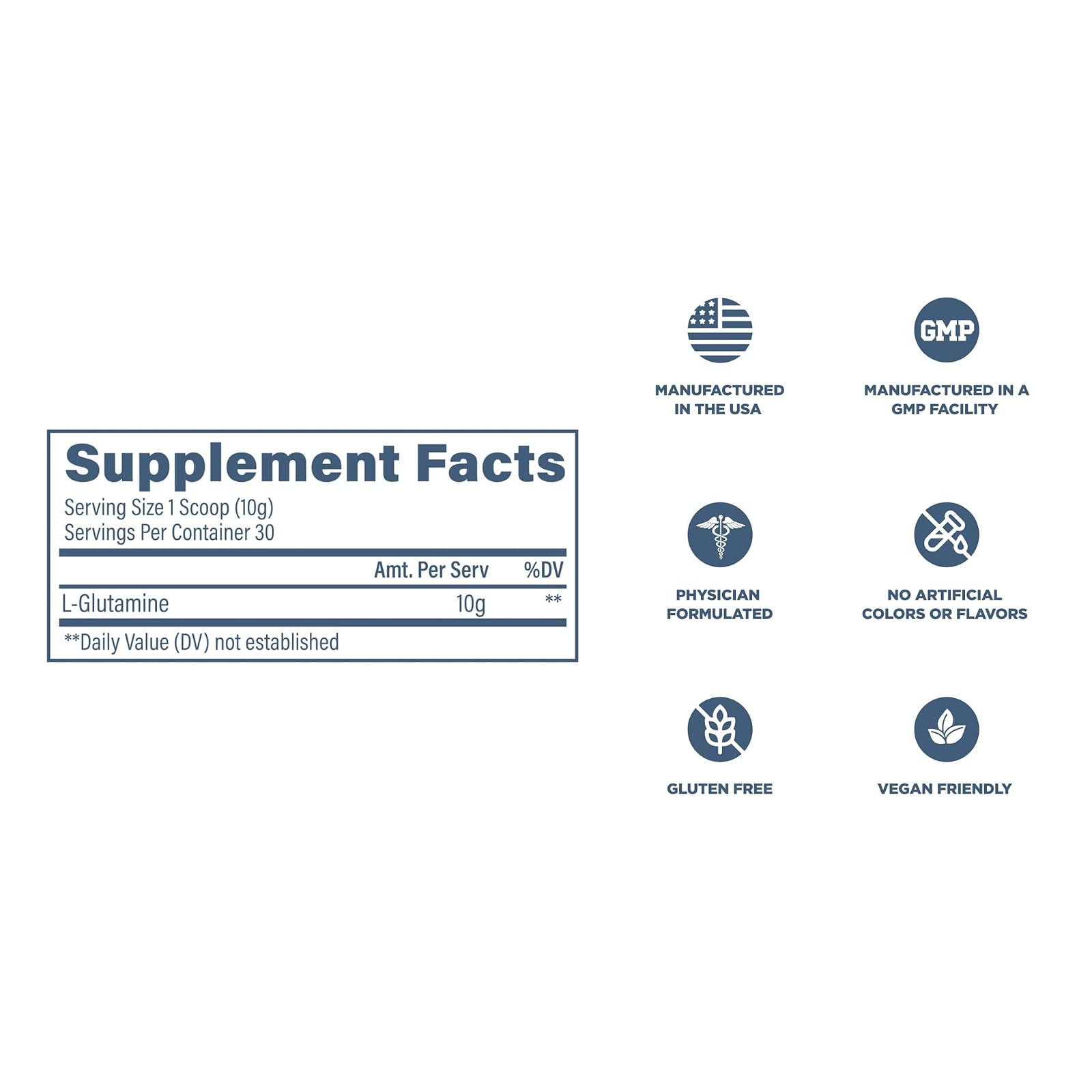 Revive MD L-Glutamine for post-workout