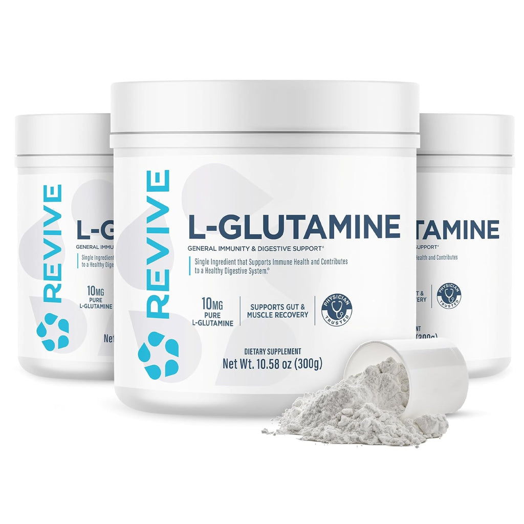 Revive MD L-Glutamine powder for recovery