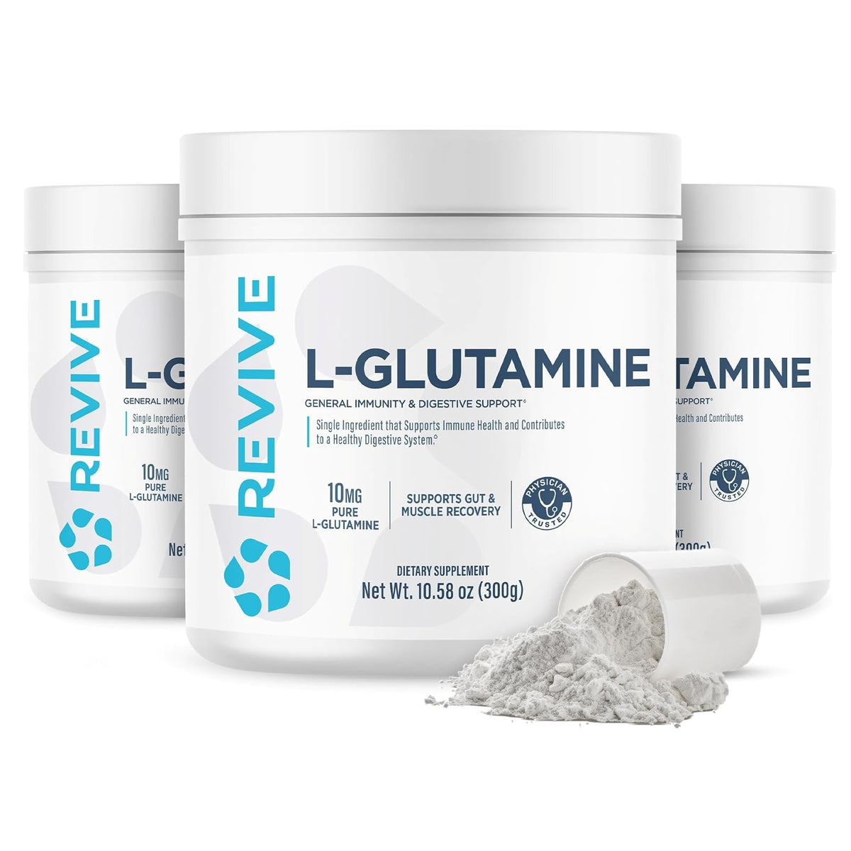 Revive MD L-Glutamine powder for recovery