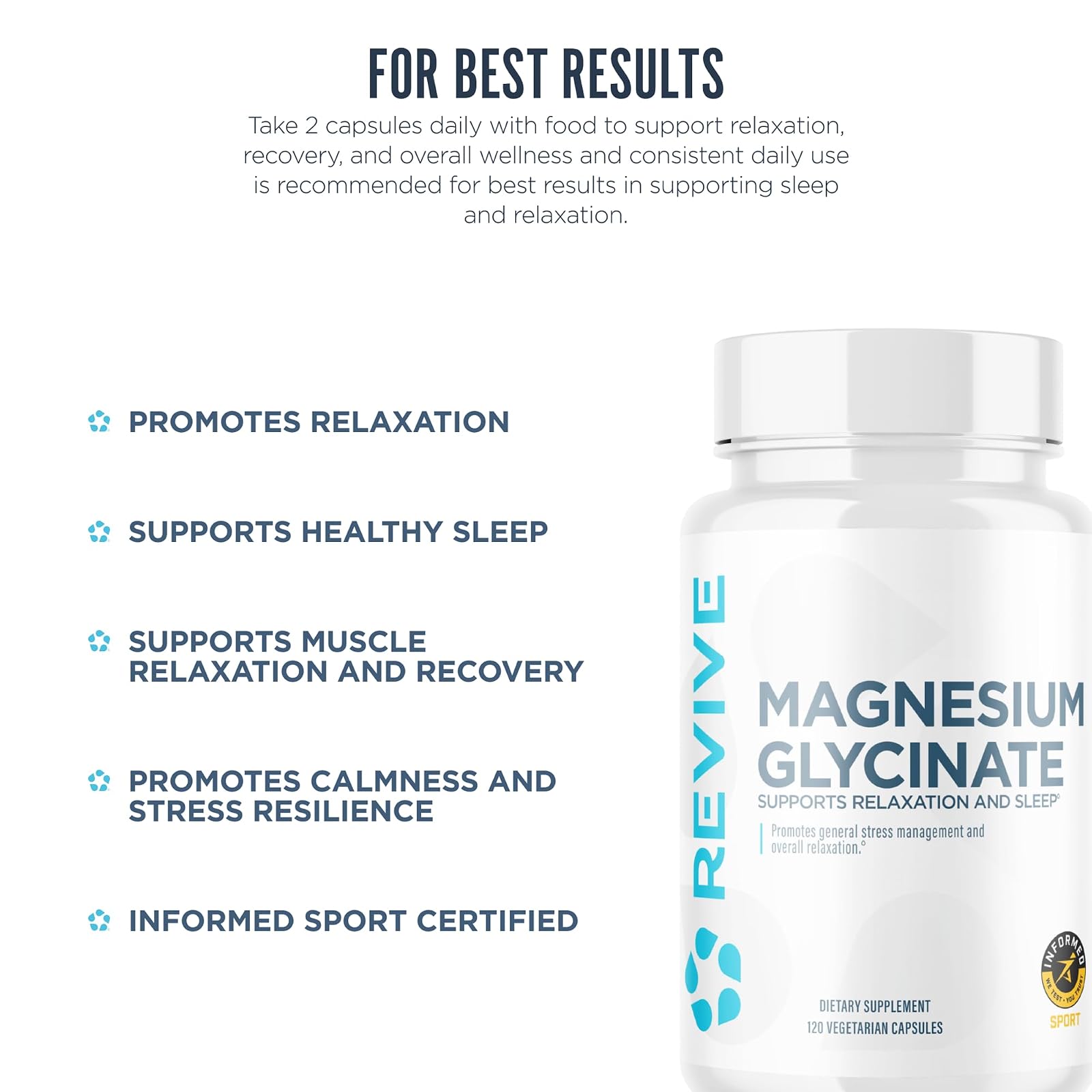 Revive MD magnesium for stress relief