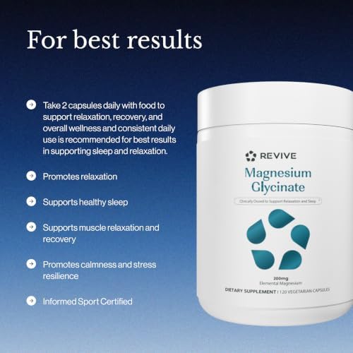 Revive MD magnesium for stress relief