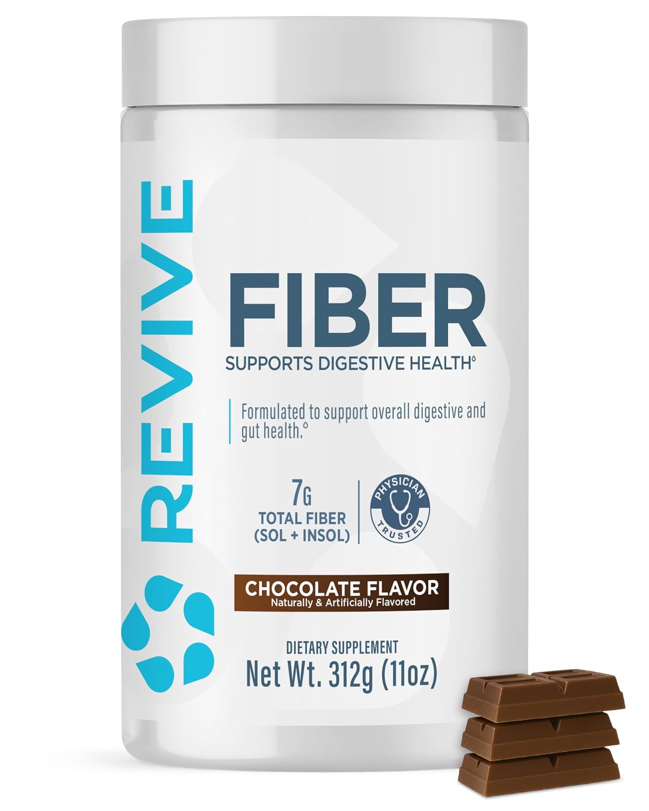 Revive MD psyllium husk chocolate flavour