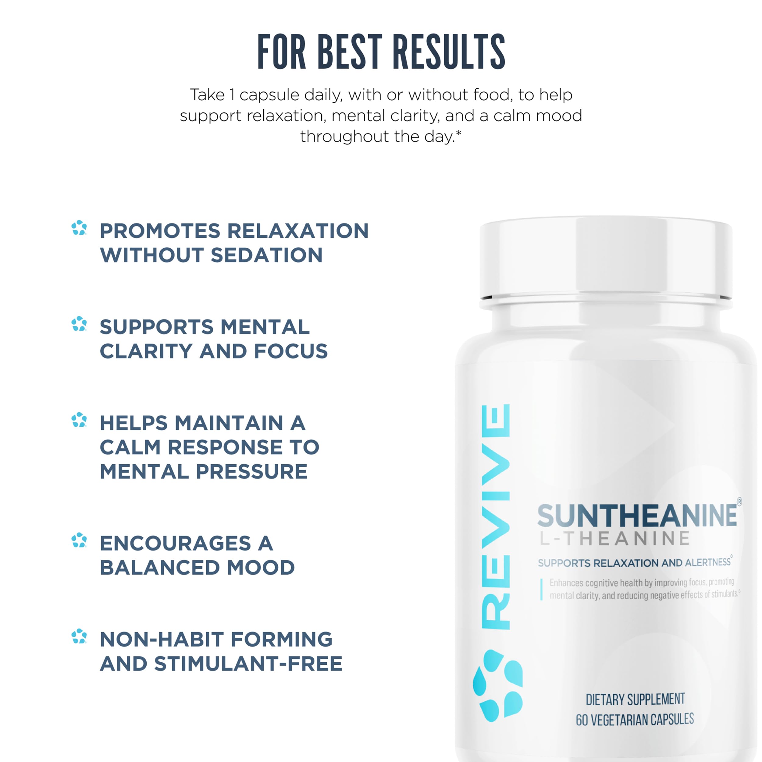 Revive MD Suntheanine for enhanced relaxation