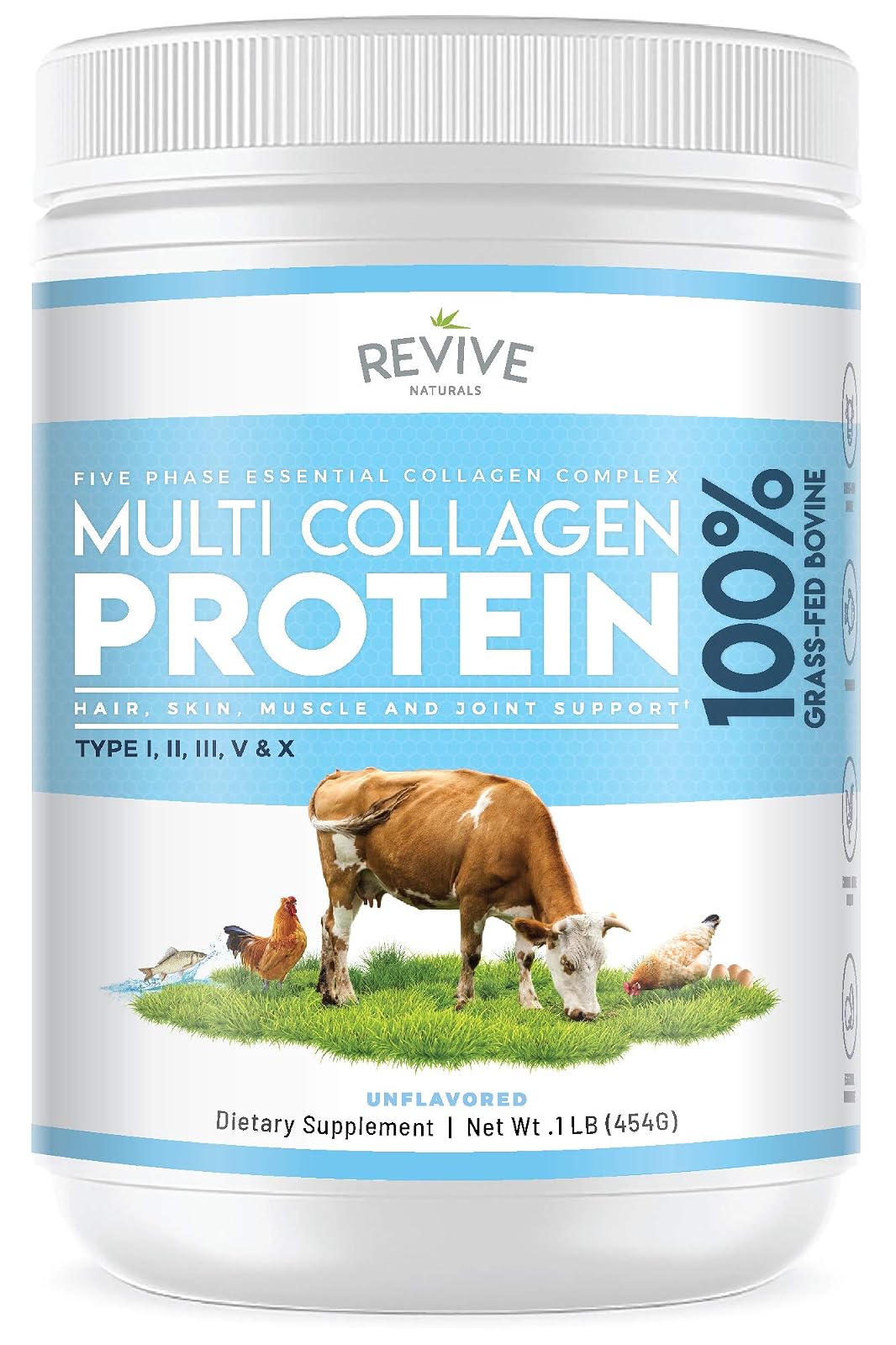 Revive Naturals multi collagen protein powder
