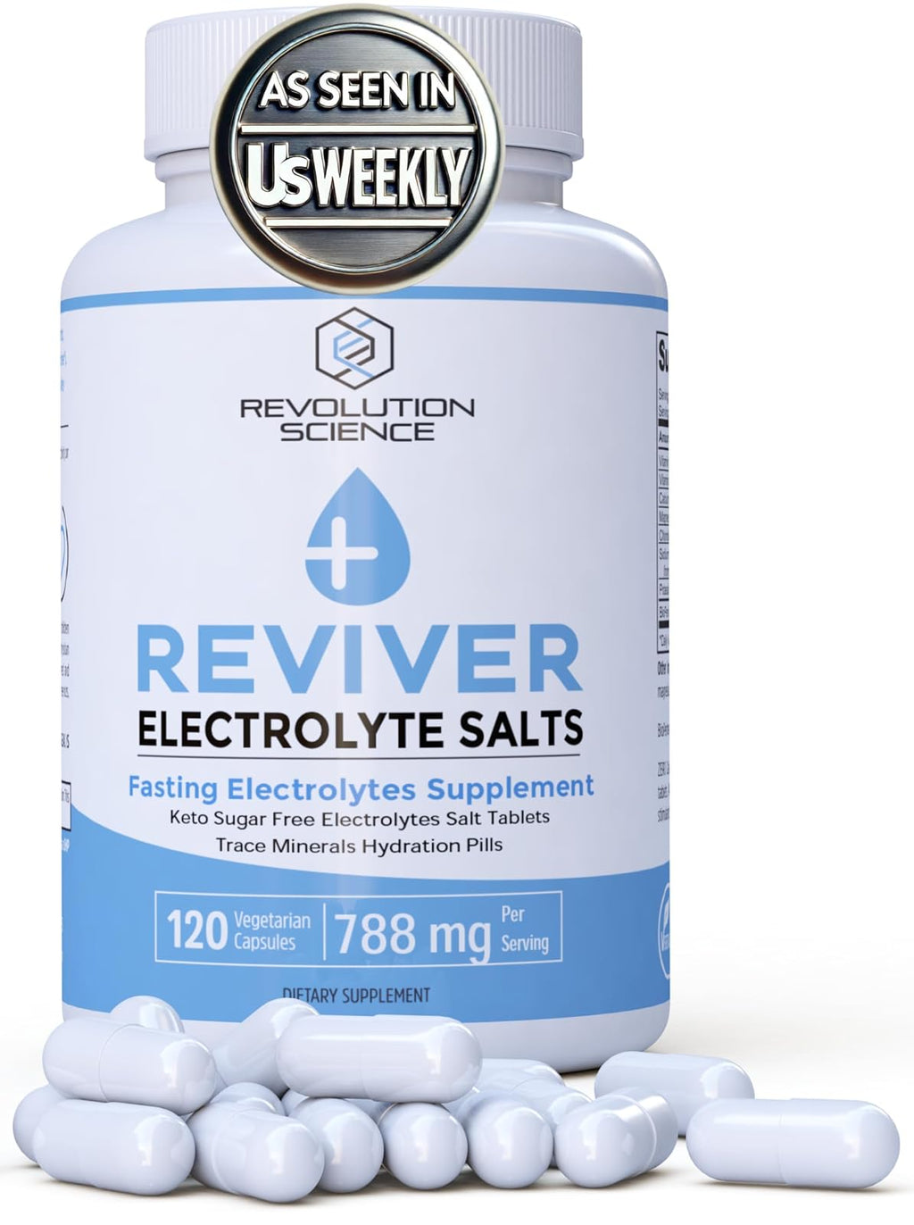 REVIVER electrolyte pills for hydration