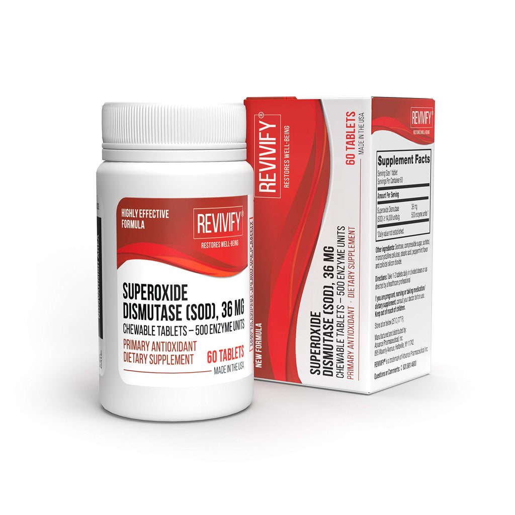 REVIVIFY blended vitamin supplements for energy