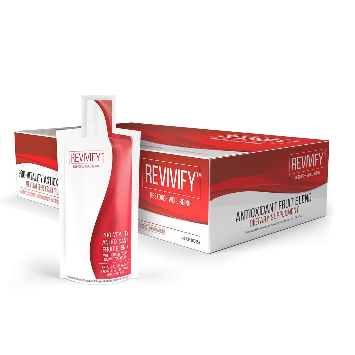 REVIVIFY Pro-Vitality Gel benefits