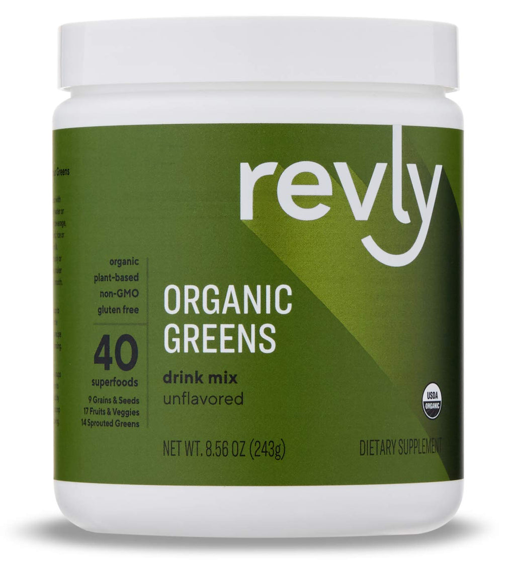 Revly organic greens superfood powder