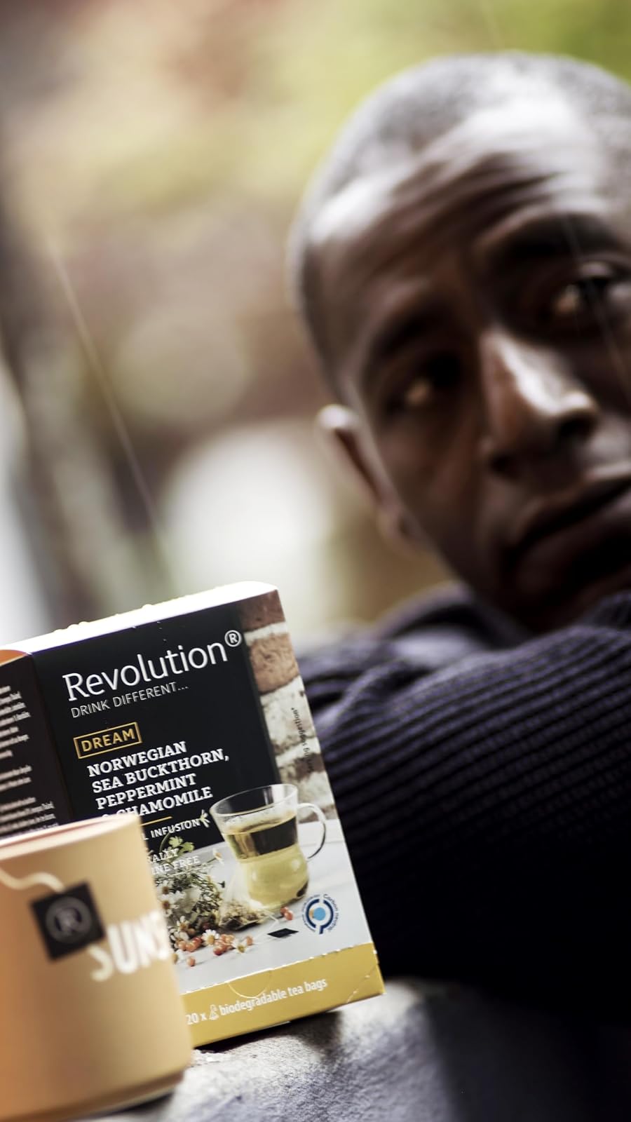 REVOLUTION TEA caffeine-free herbal infusion