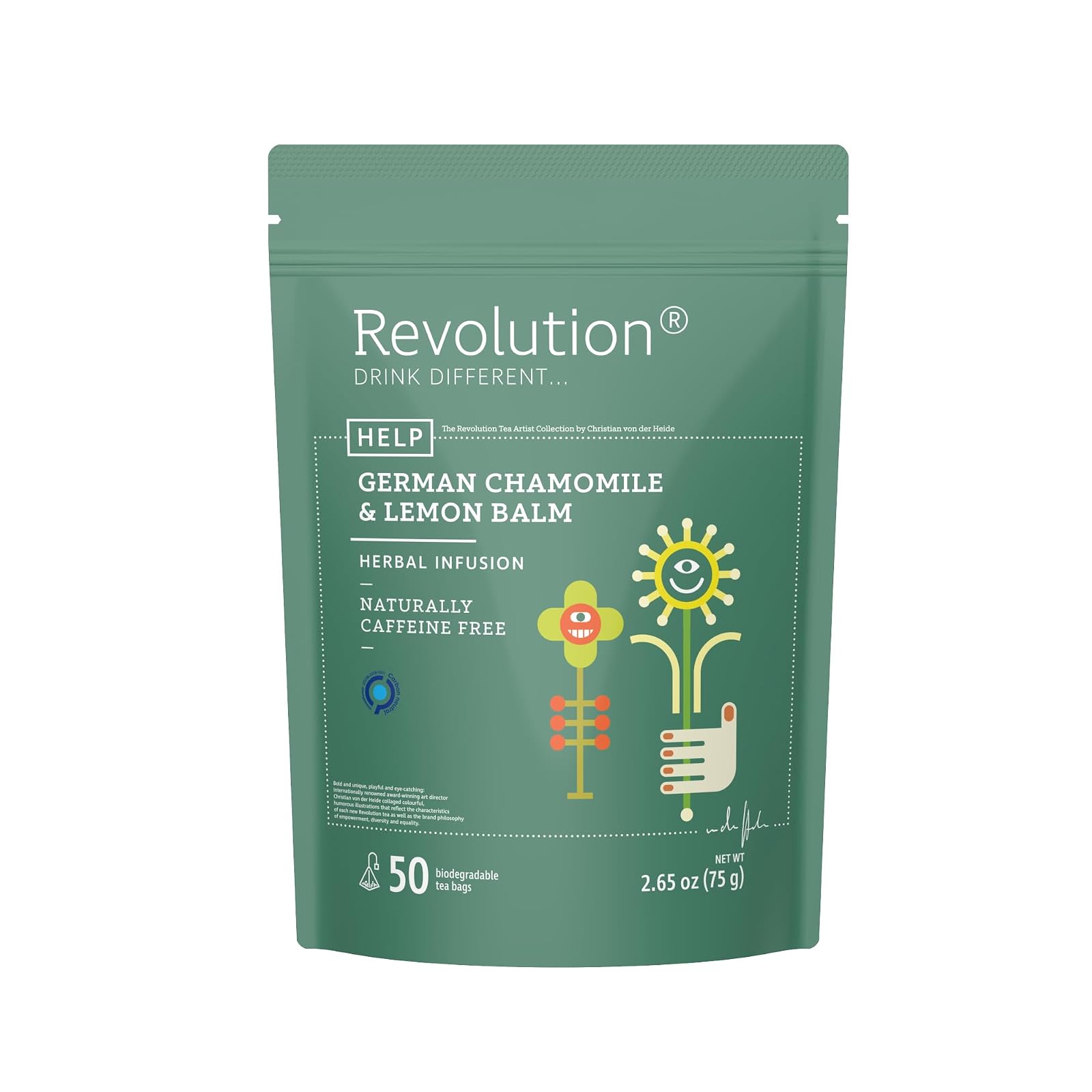 Revolution Tea German chamomile tea bags