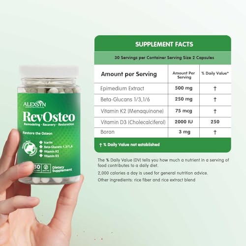 RevOsteo capsules for overall health