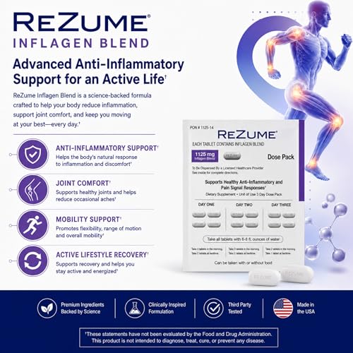 REZUME tablets for balanced nutrition