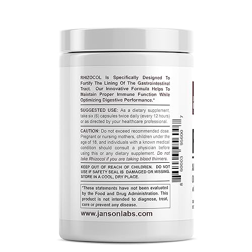Rhizocol gut health support for IBS symptoms
