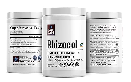 Rhizocol mineral blend for overall gut function
