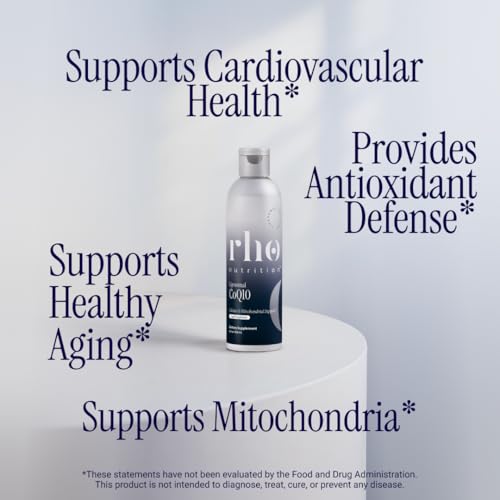Rho Nutrition coq10 for energy support