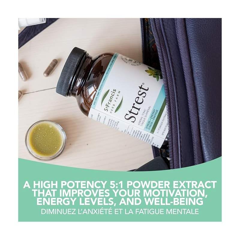 Rhodiola and holy basil wellness blend