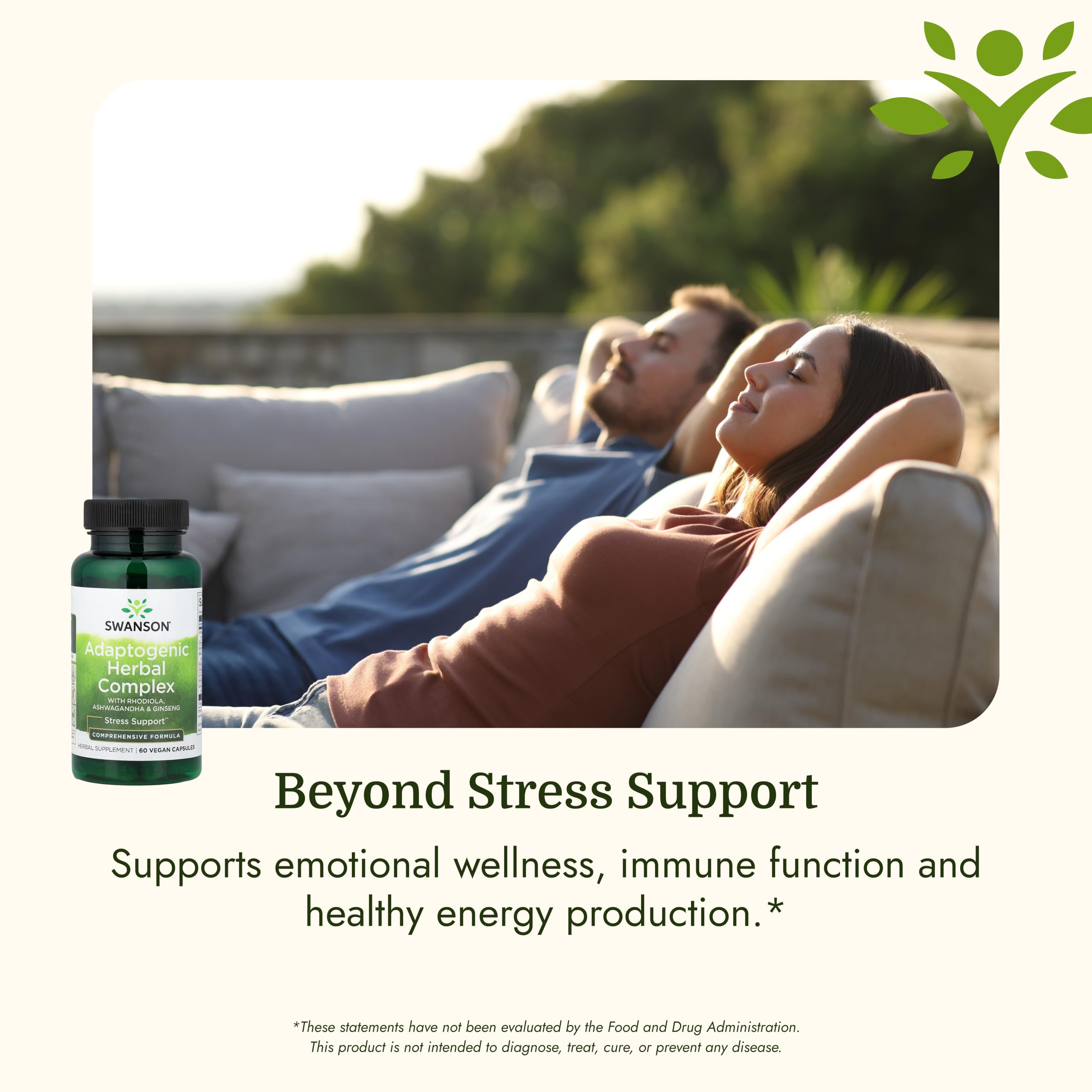 Rhodiola Ashwagandha energy support