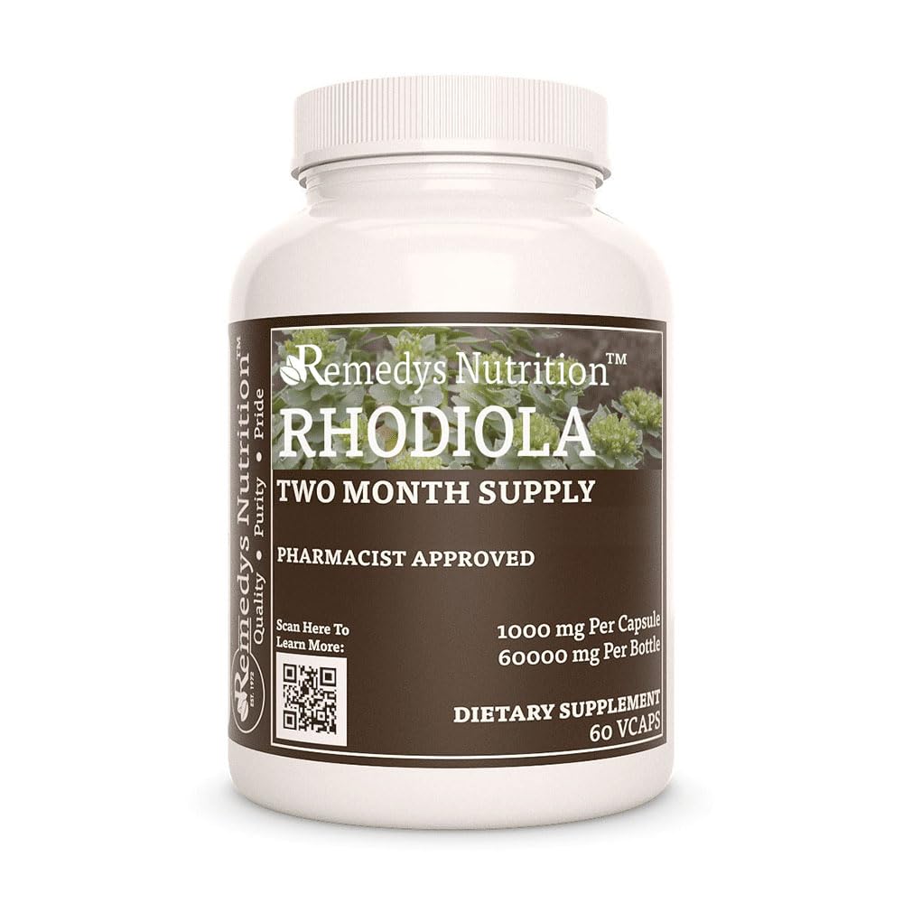 Rhodiola blended vitamin capsules