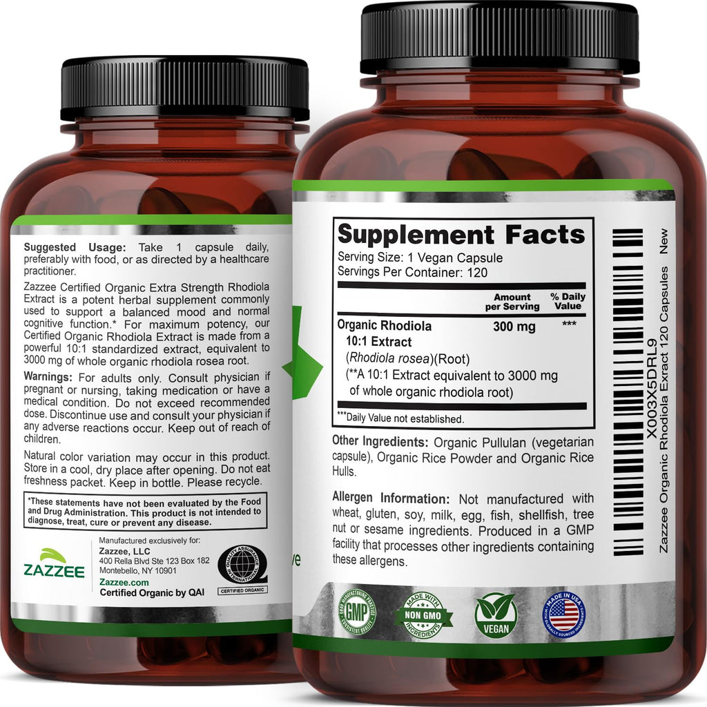 rhodiola capsules for better sleep quality
