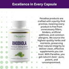 Rhodiola capsules for enhanced endurance