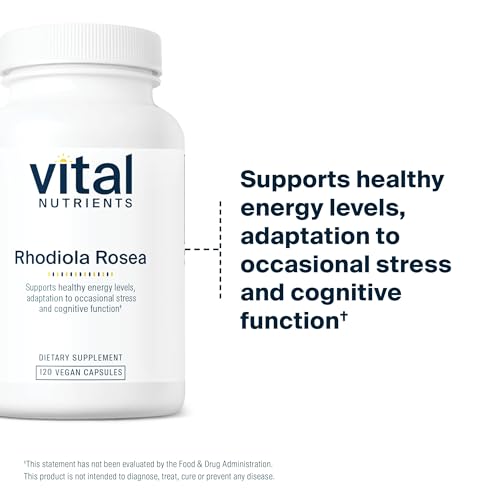 Rhodiola capsules for everyday energy