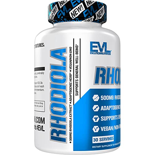 Rhodiola capsules for stress relief