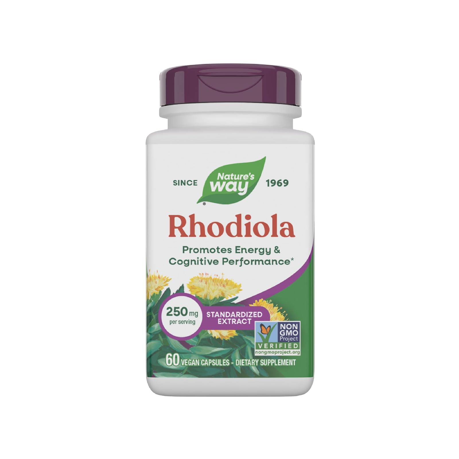 rhodiola capsules for stress relief