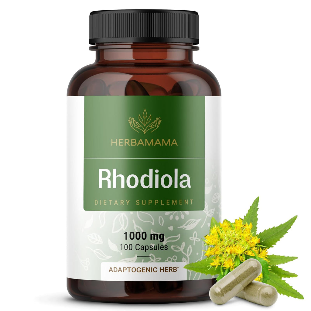 rhodiola capsules for stress relief