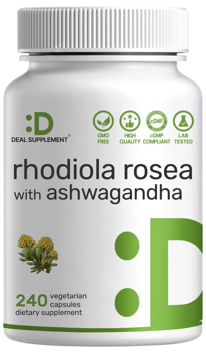rhodiola capsules for stress relief