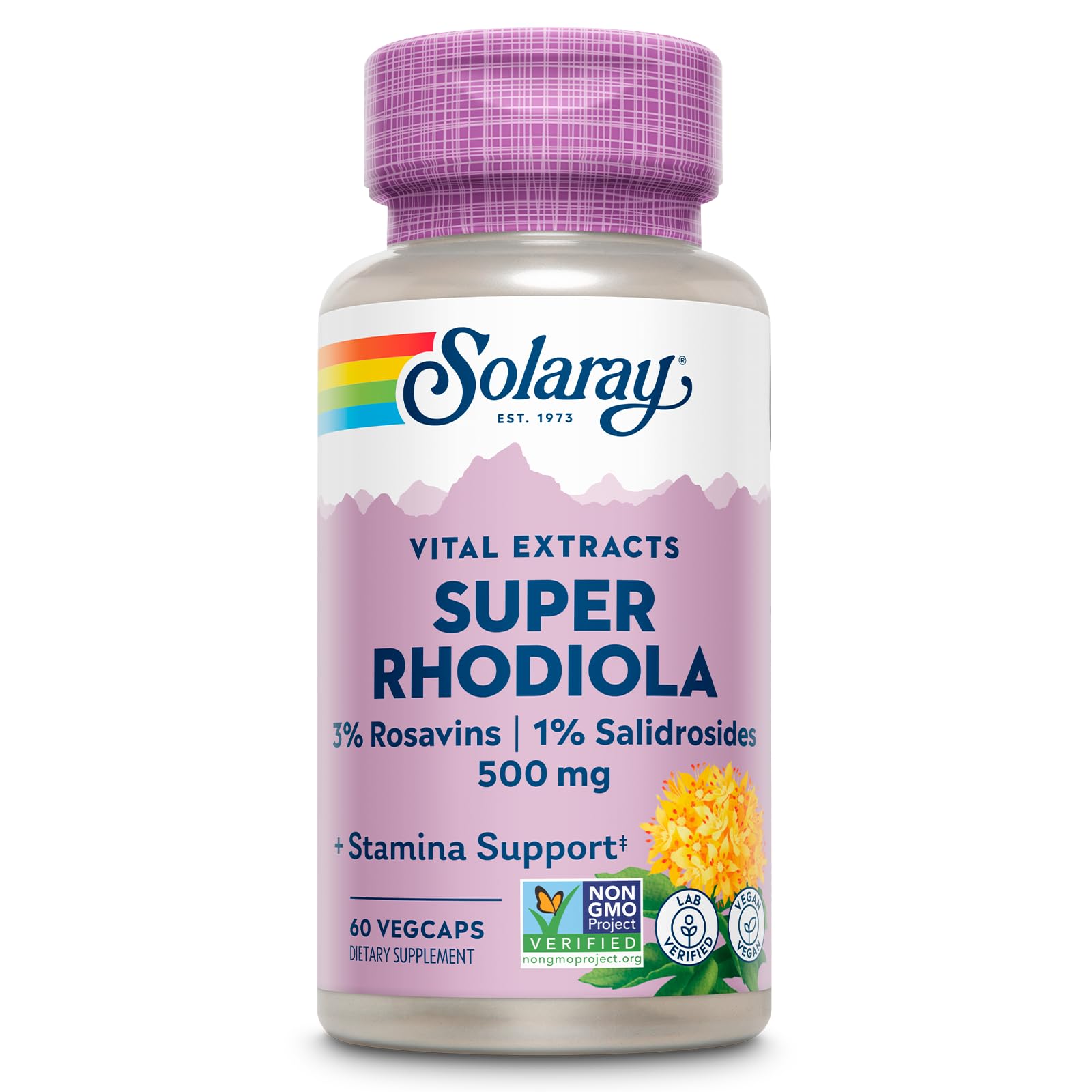rhodiola capsules for stress relief