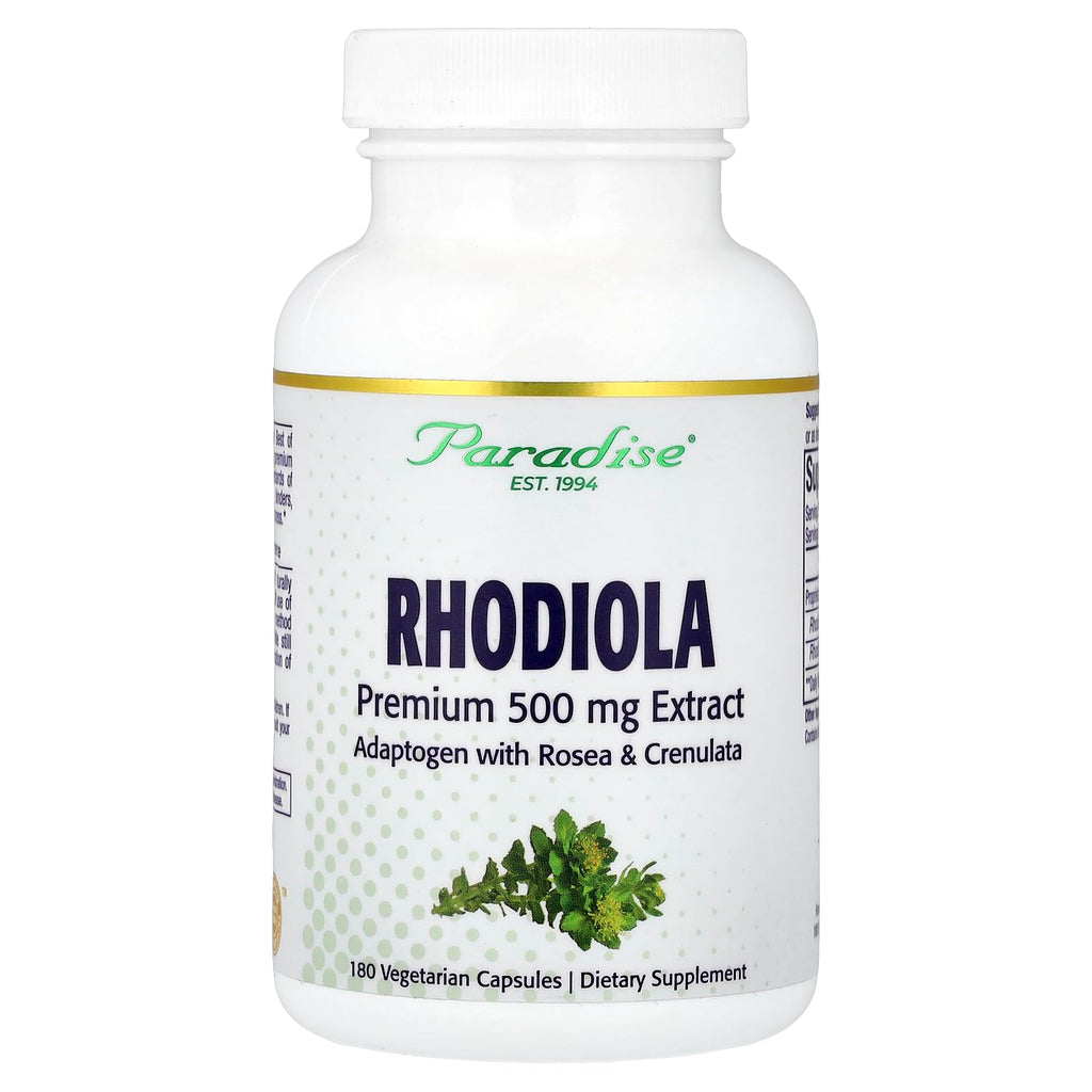 Rhodiola capsules for stress relief