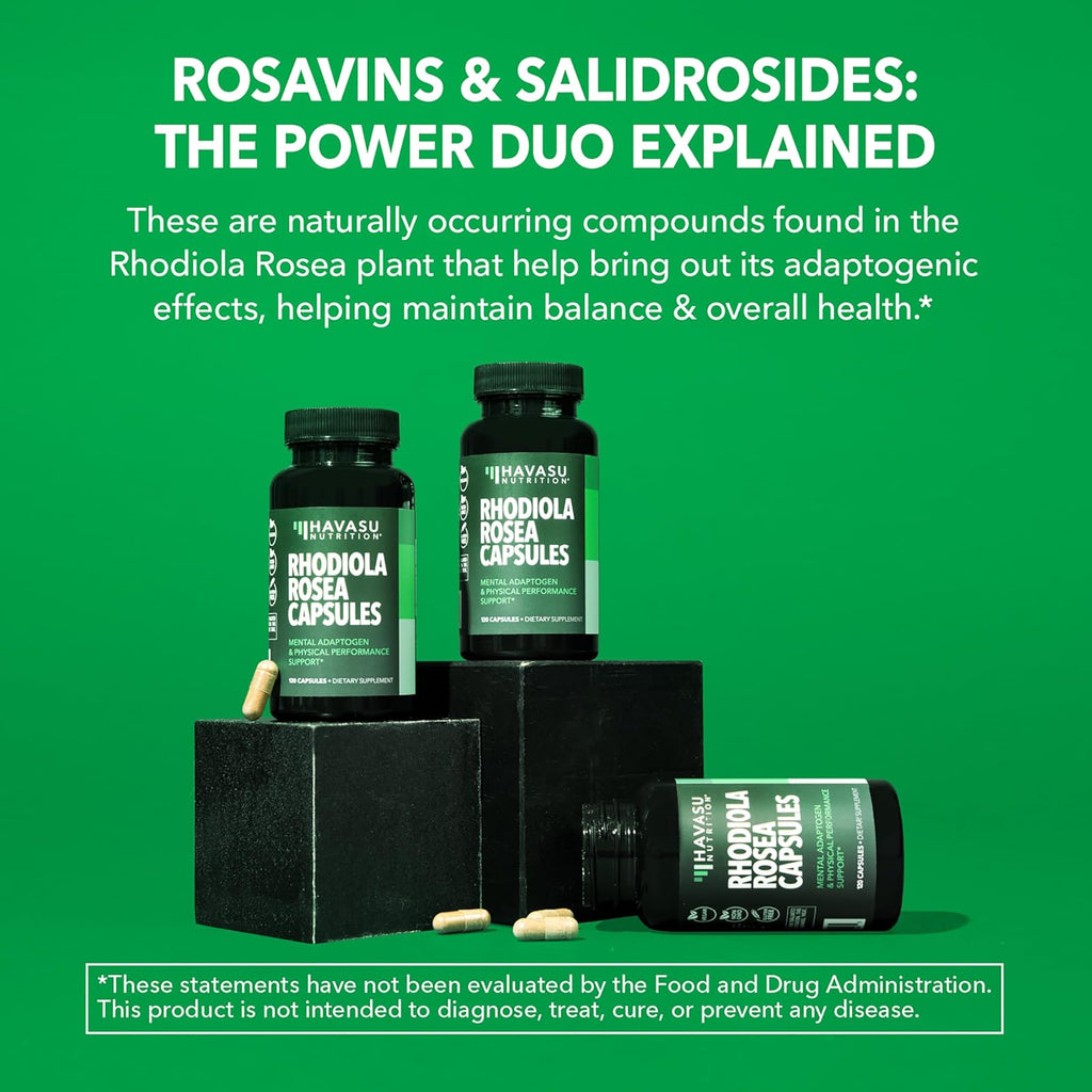 rhodiola capsules to support endurance