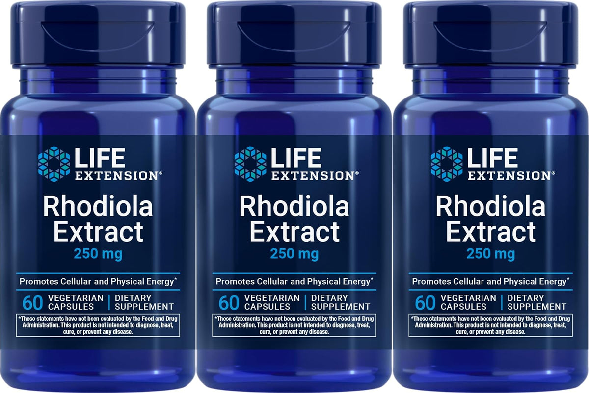 Rhodiola extract for stress relief