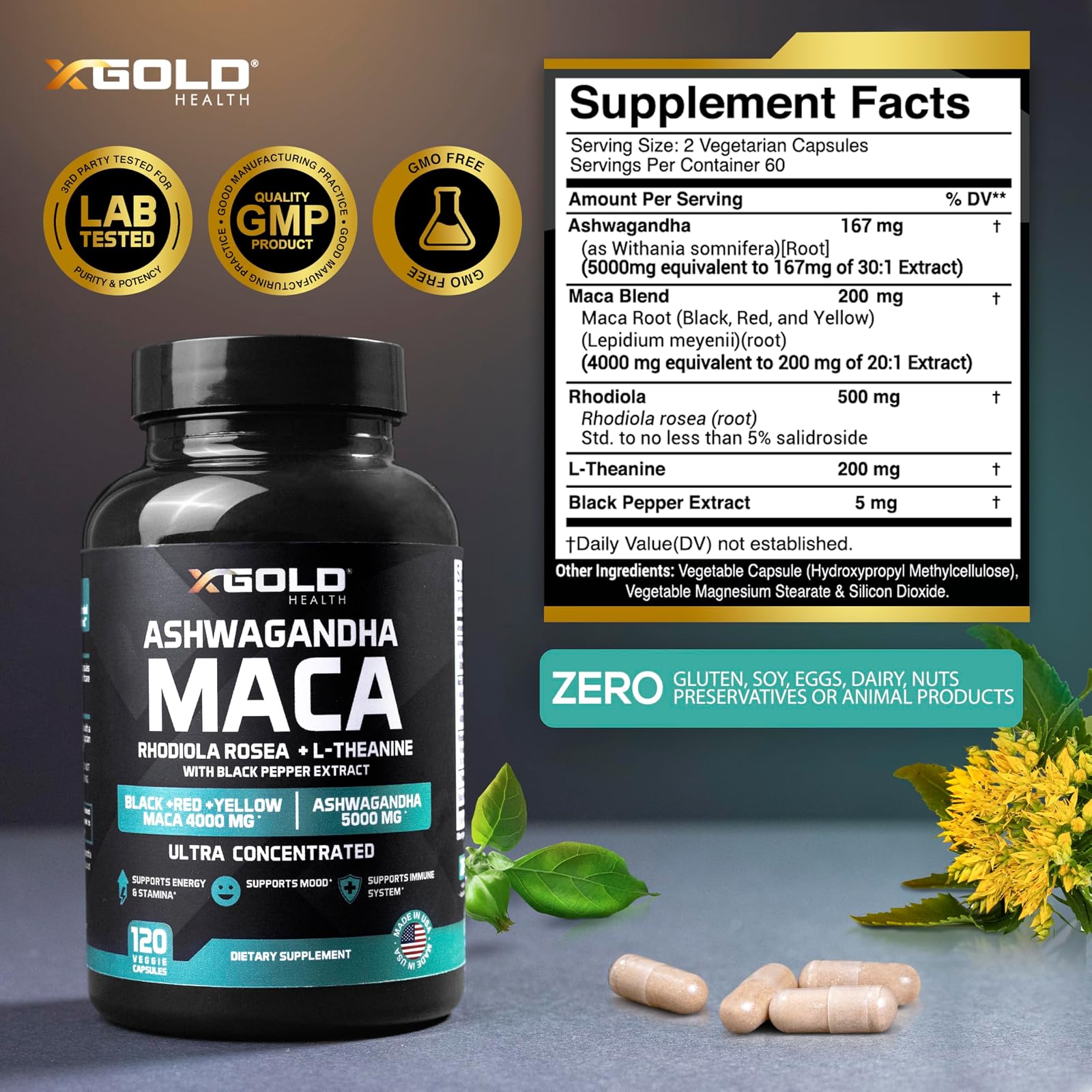 Rhodiola for enhanced mental clarity