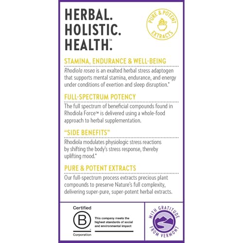 Rhodiola for resilience and endurance