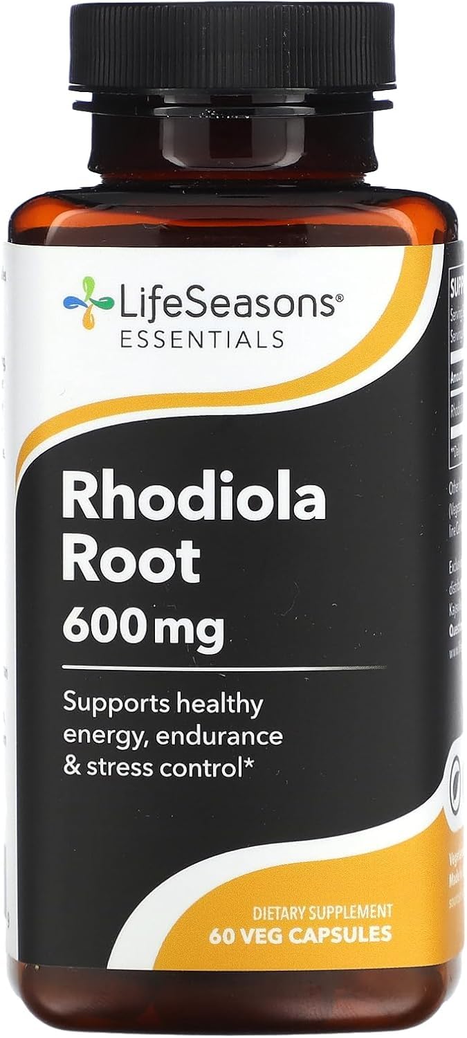 rhodiola root capsules for stress relief