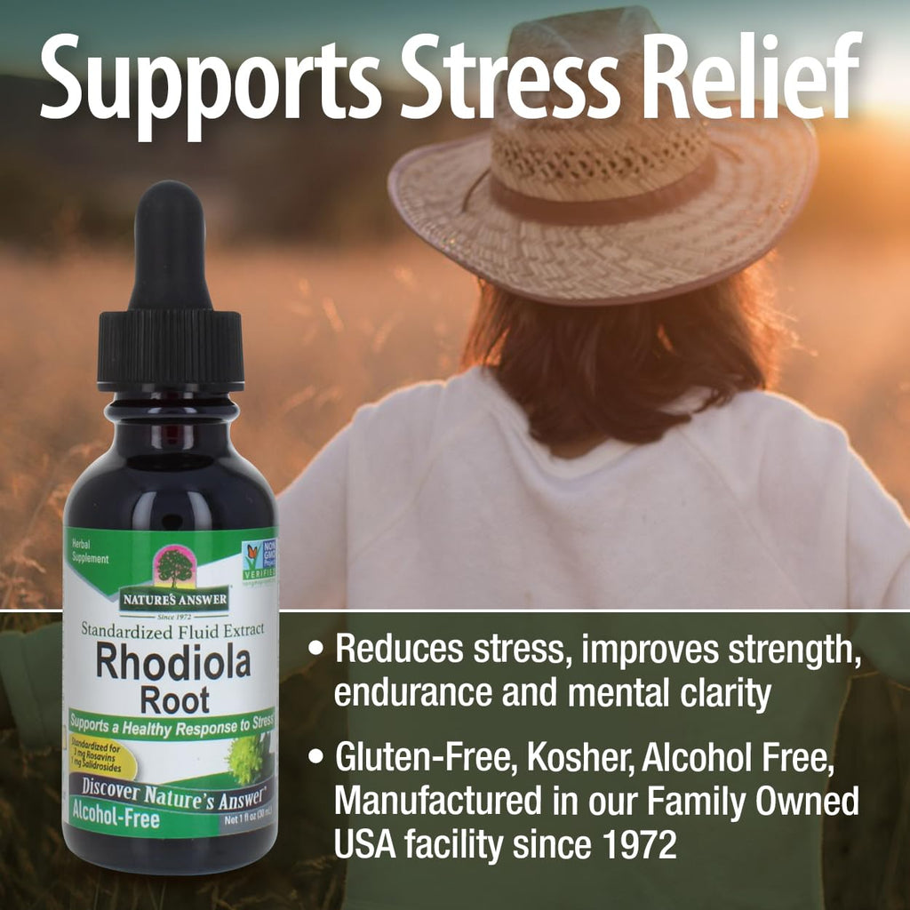 Rhodiola root for energy support