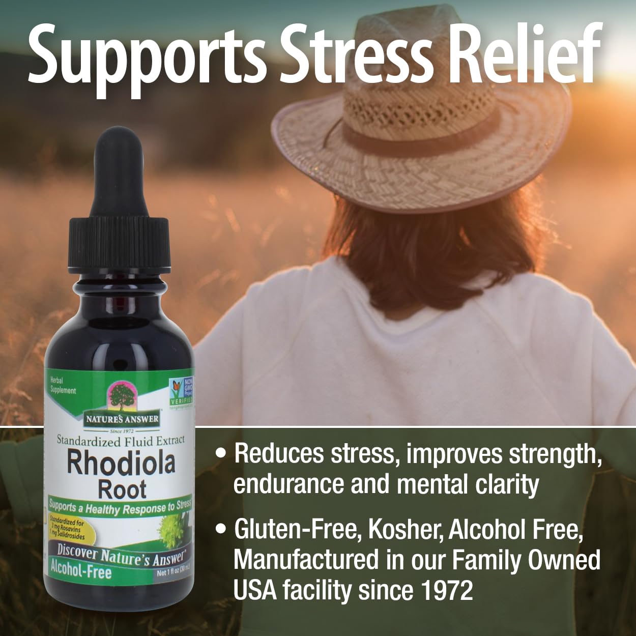 Rhodiola root for energy support