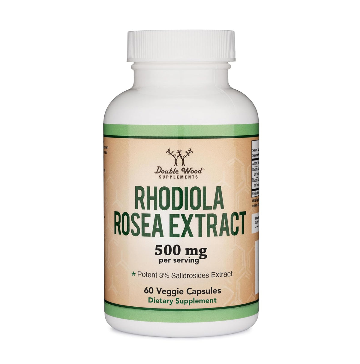 Rhodiola Rosea 500 mg capsules
