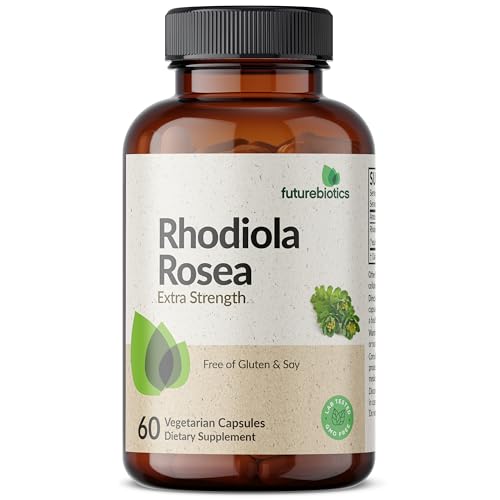 Rhodiola Rosea adaptogenic herb capsules