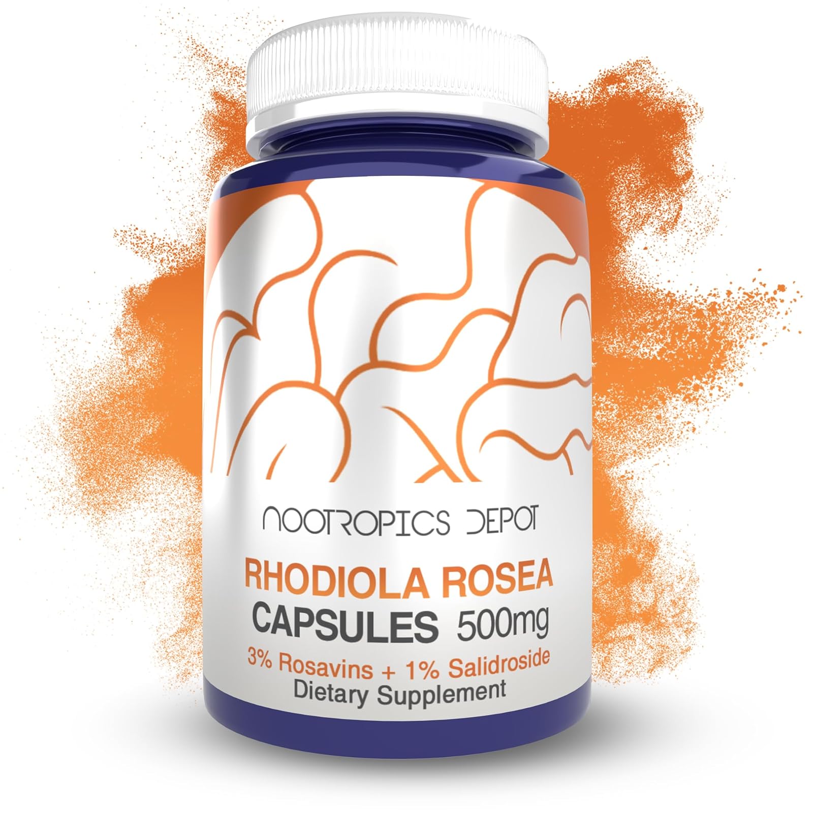 rhodiola rosea capsules for stress relief