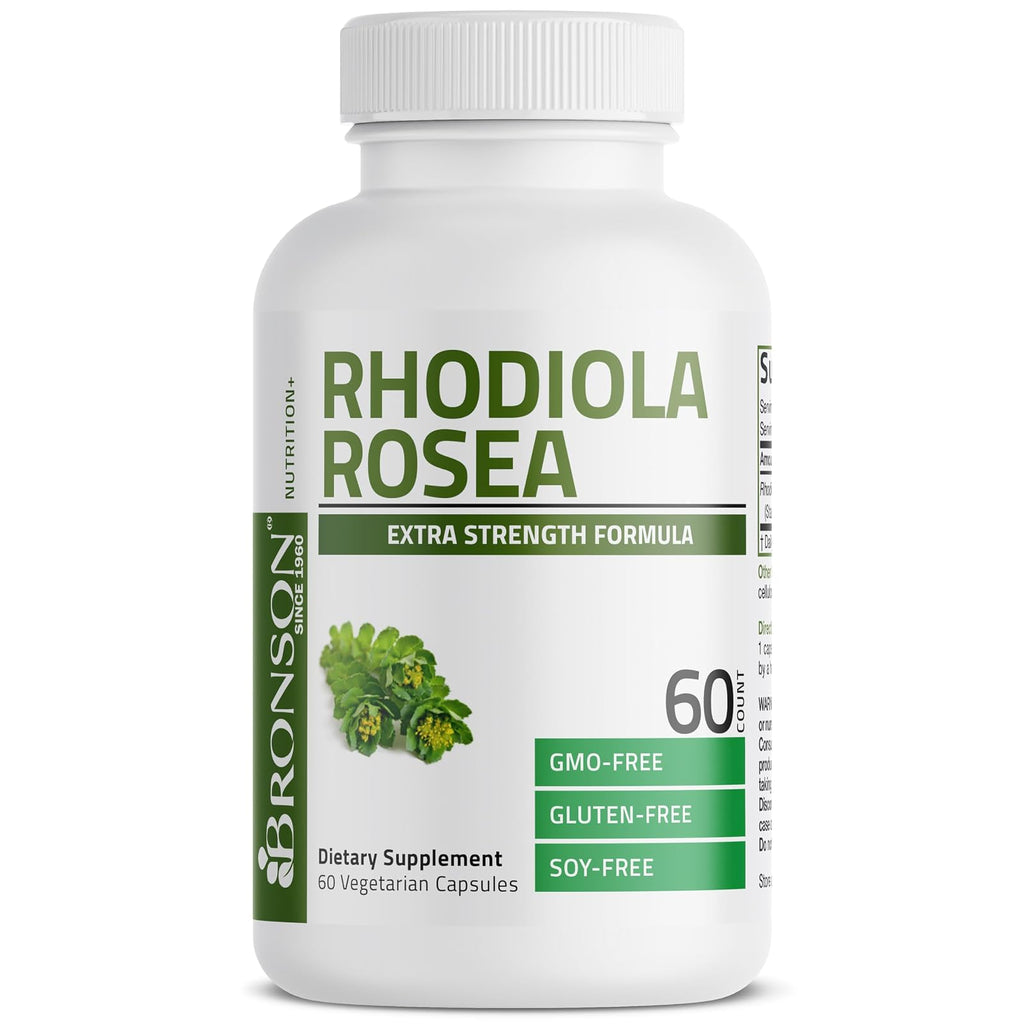 rhodiola rosea capsules for stress relief
