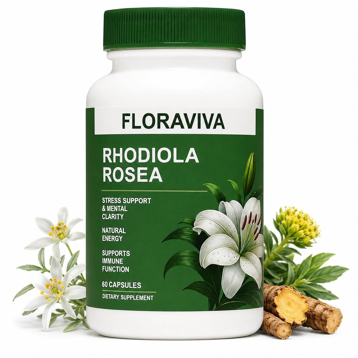 rhodiola rosea capsules for stress relief