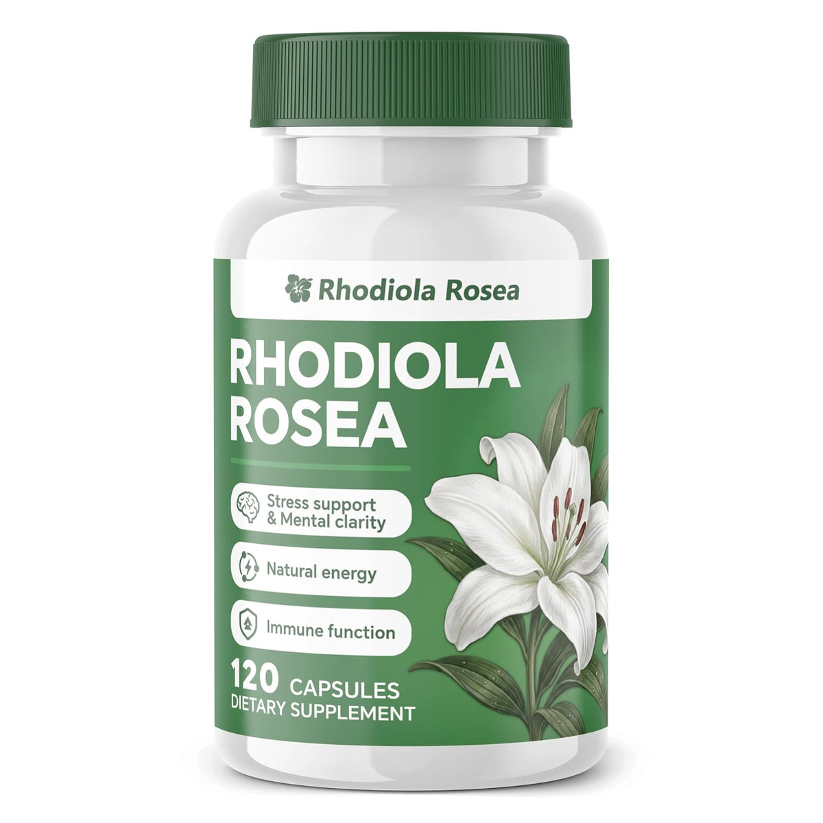 Rhodiola Rosea capsules for stress relief