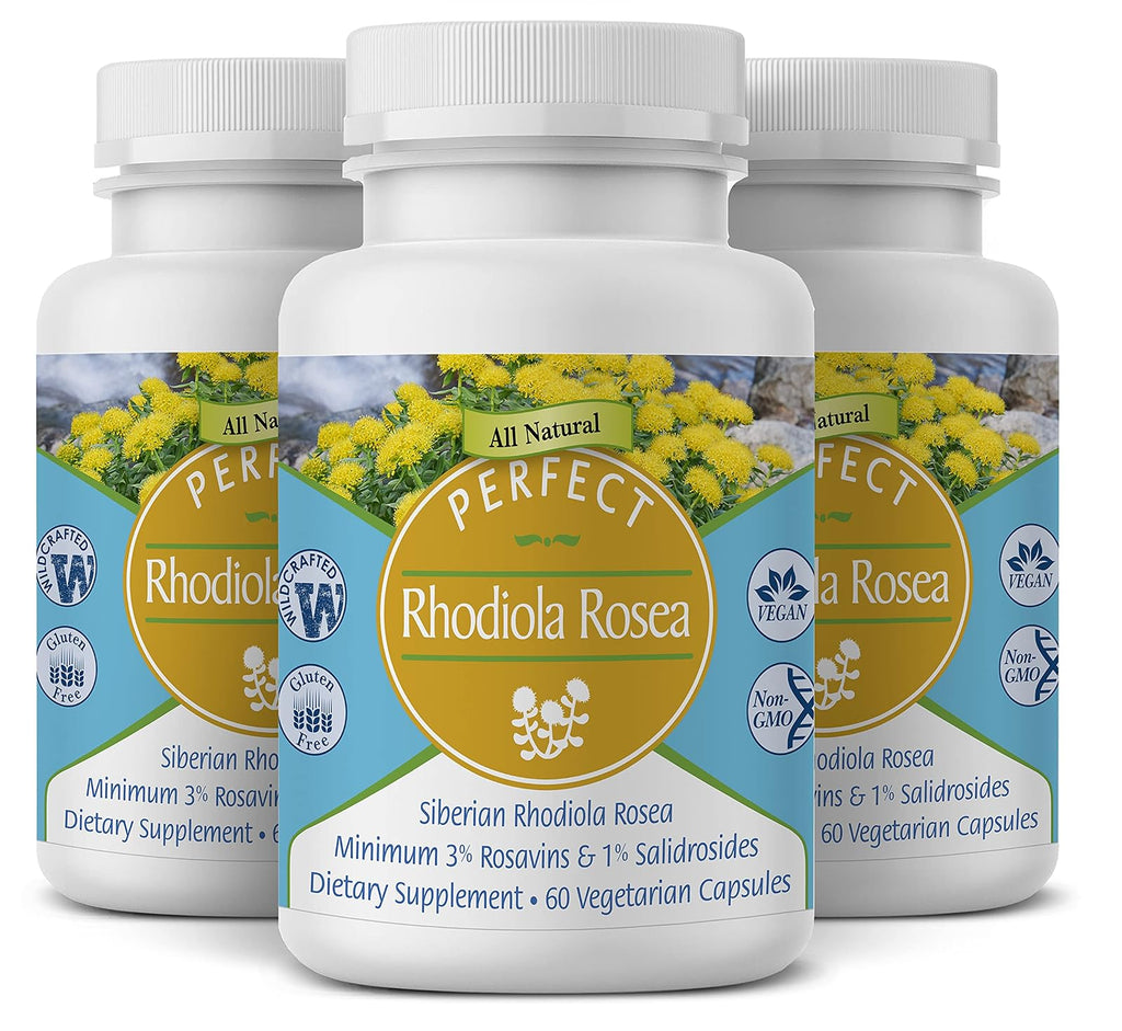 rhodiola rosea capsules for stress relief